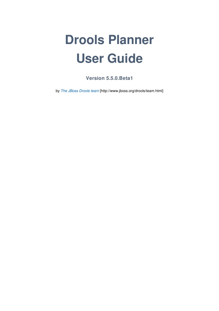 6 Drools Planner | PDF | Mathematical Optimization | Net Beans