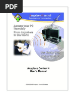 AnyDesk UserManual | PDF | Menu (Computing) | Computer Keyboard