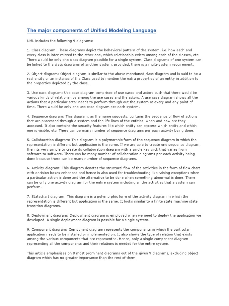 Case Study | PDF | Use Case | Class (Computer Programming)