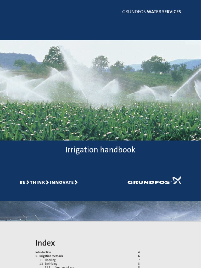Irrigation Handbook | PDF | Irrigation | Soil