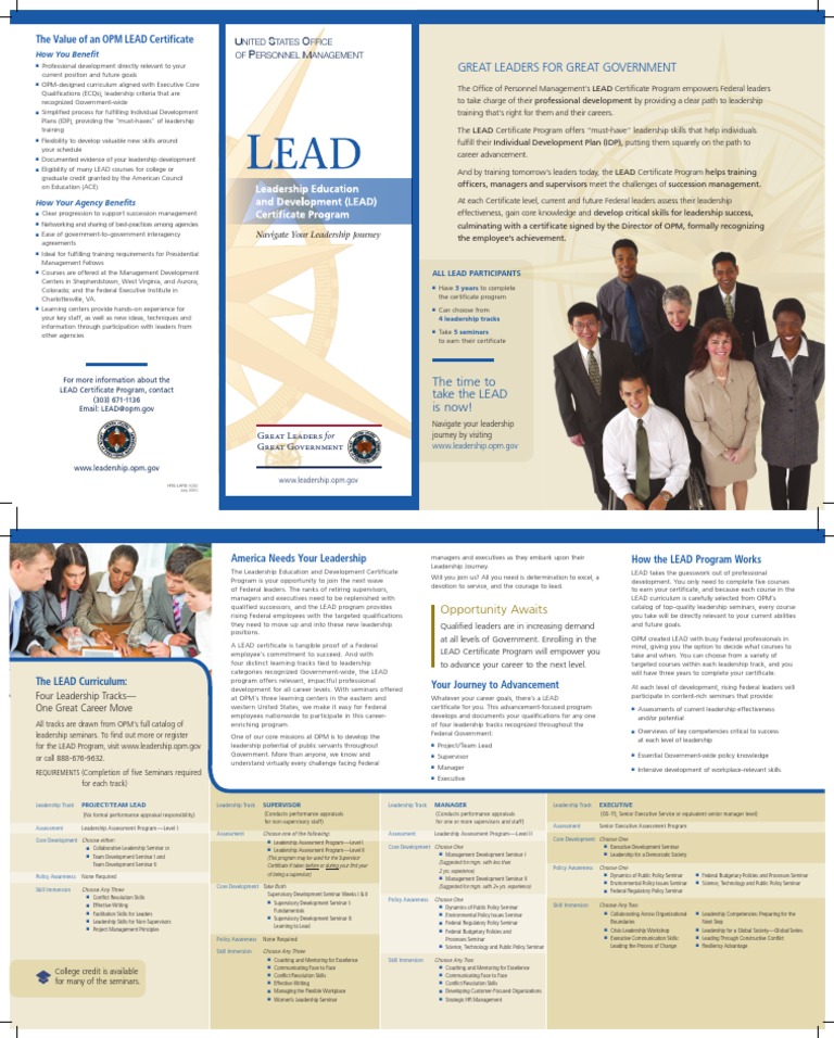 LEAD Brochure 2011 | PDF | Professional Certification | Academic ...