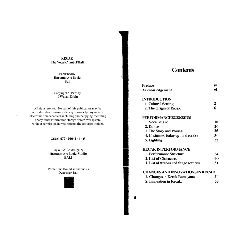 Kecak - I Wayan Dibia | PDF | Sita | Rama