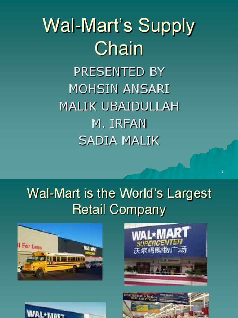 2-Wal-Mart | Walmart | Supply Chain