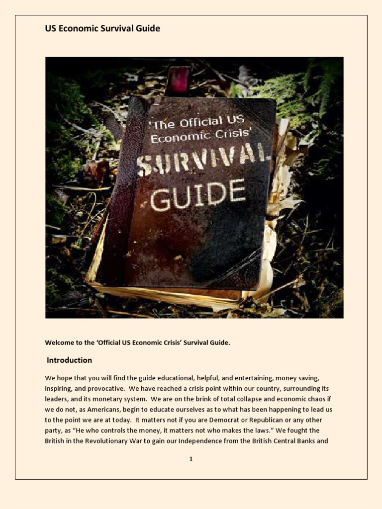 Economic Survival Guide.278110126 | PDF | Credit History | Foreclosure