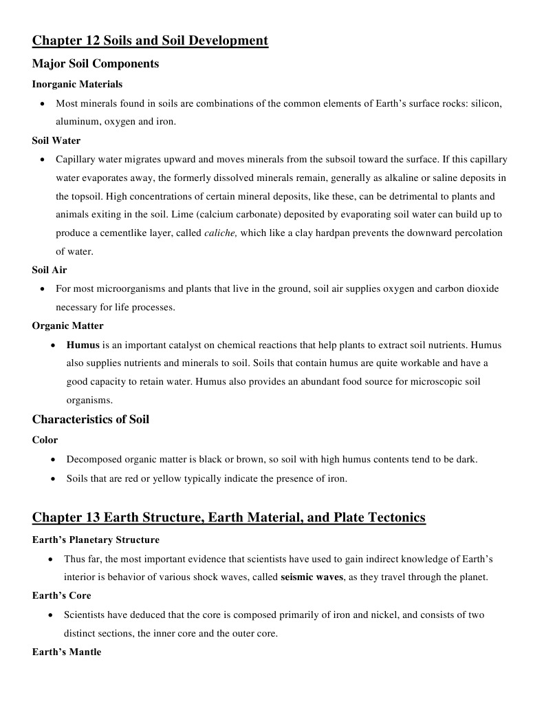 Chapter 12 Soils and Soil Development | PDF | Volcano | Soil