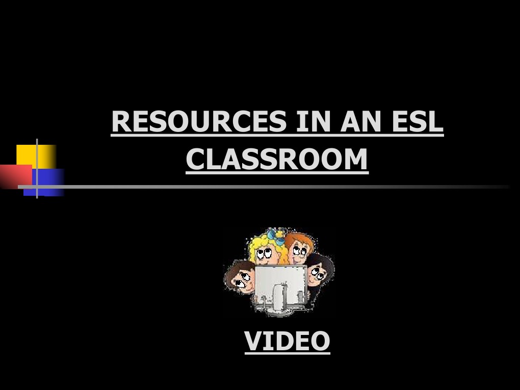 Resources in An Esl Classroom | PDF | Reading Comprehension | English ...