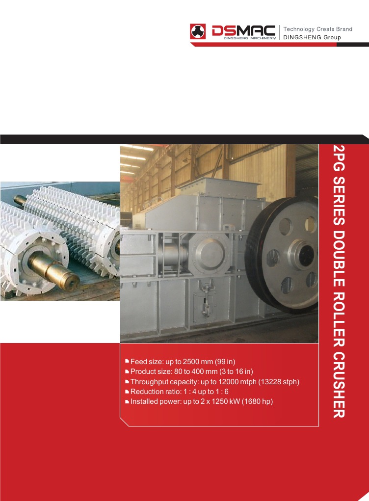 Double Roll Crusher | PDF | Manufactured Goods | Industries