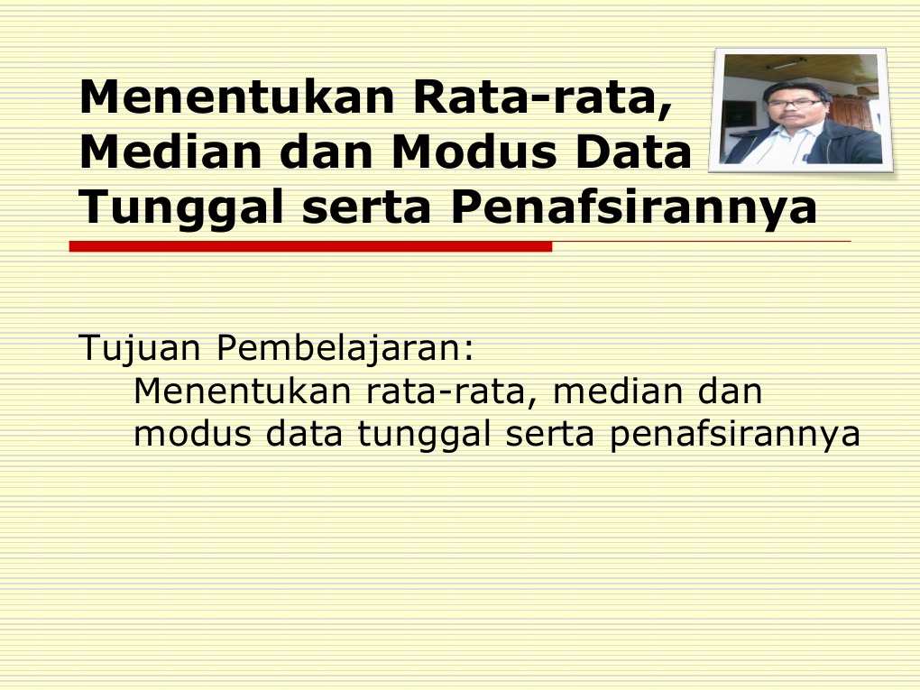 Menentukan Rata-Rata, Median Dan Modus Data Tunggal | PDF
