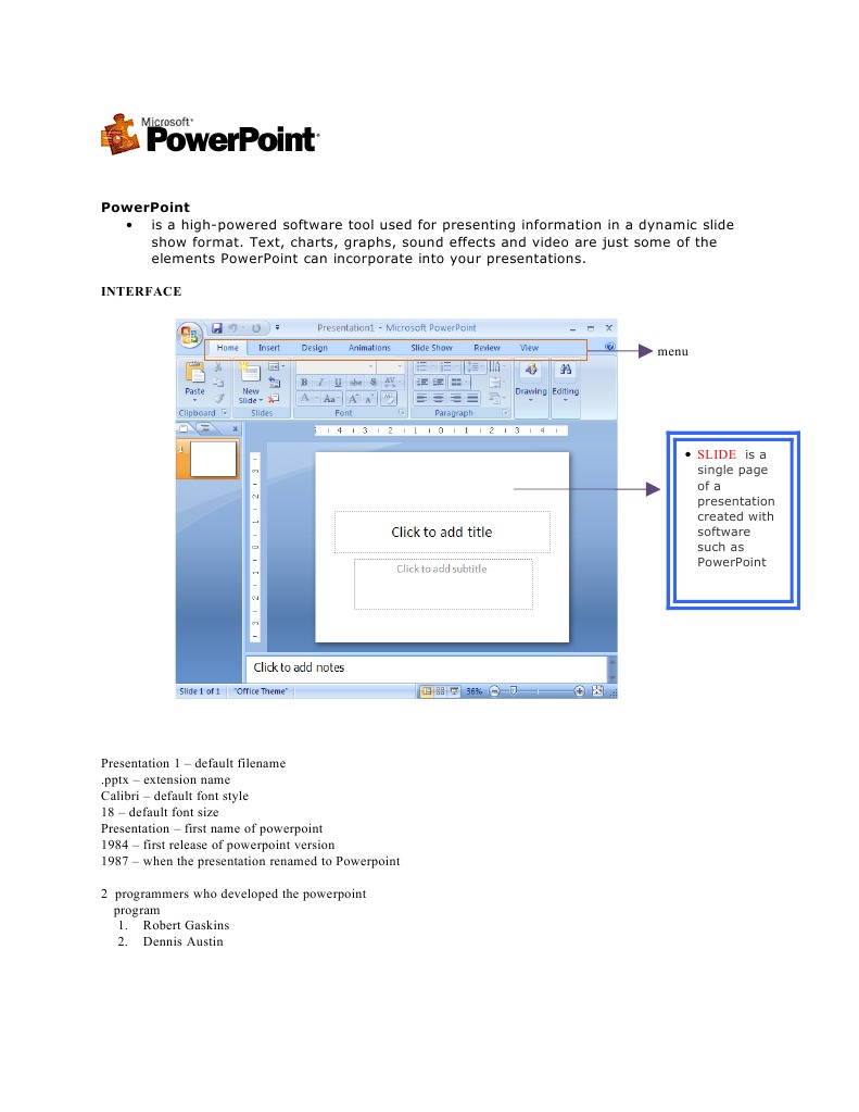 Powerpoint 2007 | Download Free PDF | Microsoft Power Point | Software