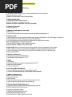Norstar Cheat Sheet Nortel networks phones