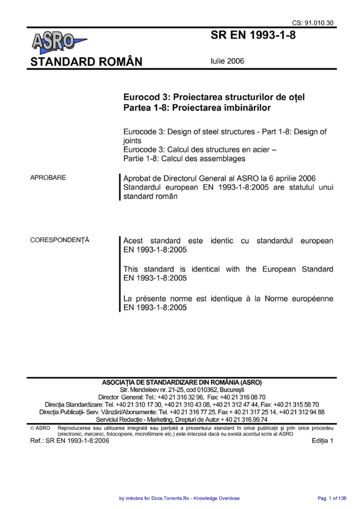 SR en 1993-1-8-2006 | PDF