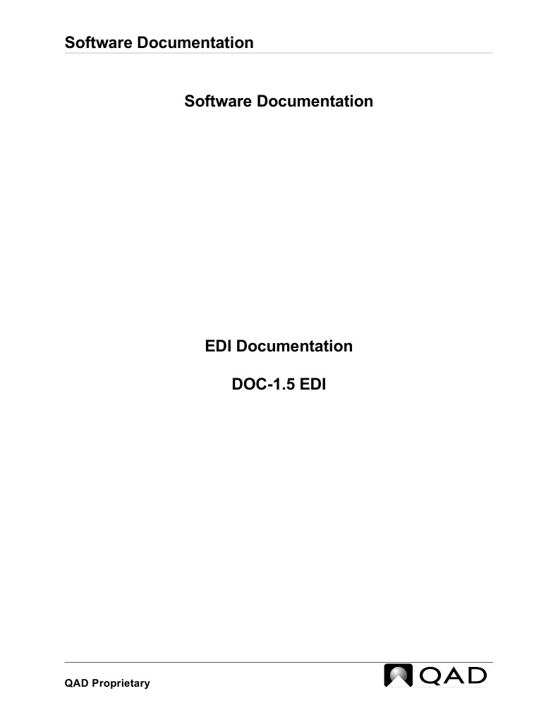 Edi Autopro Documentation | PDF | Electronic Data Interchange | Parameter (Computer Programming)