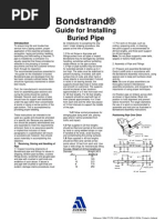 RTR Pipe Line Install & Repair Procedure | PDF | Adhesive | Pipe (Fluid ...