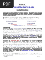 AR15 Lightning Link Plans | PDF | Trigger (Firearms) | Tools