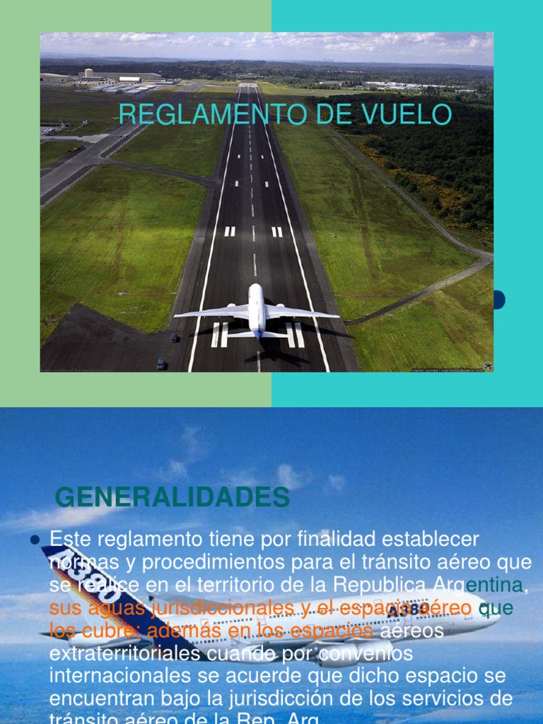 Reglamento de Vuelo | PDF | Reglas de vuelo por instrumentos | Reglas ...