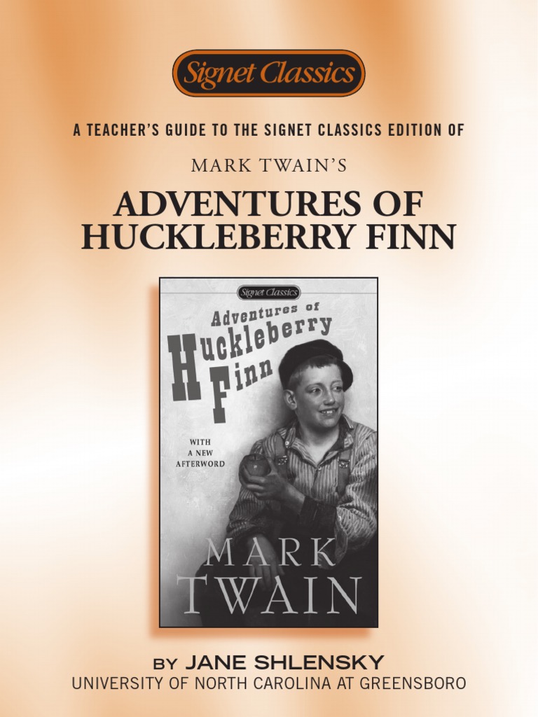 Huck Finn Activities | PDF