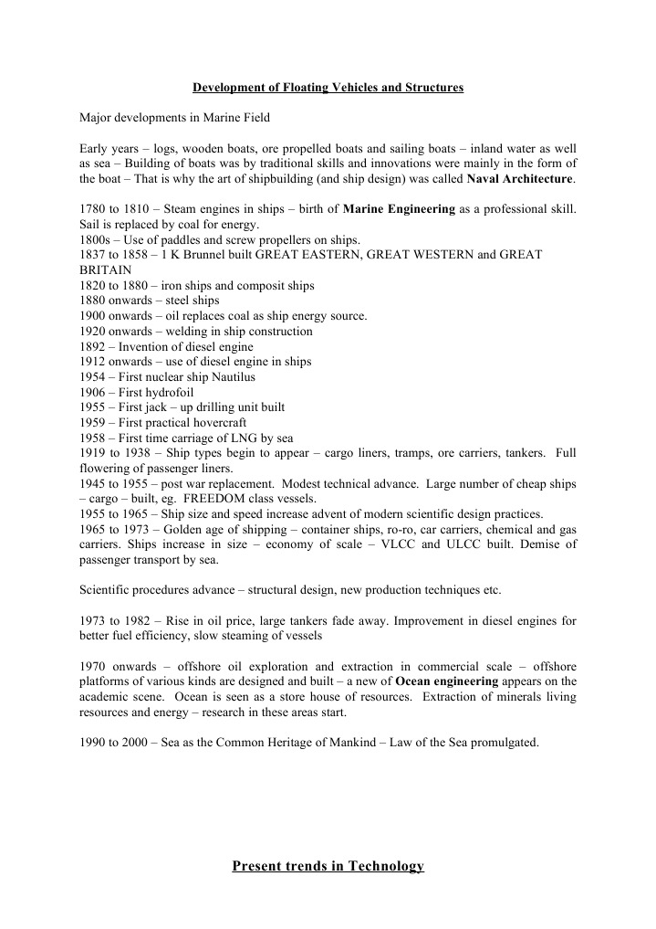 Ship Type and Characteristics | PDF | Oil Tanker | Ships