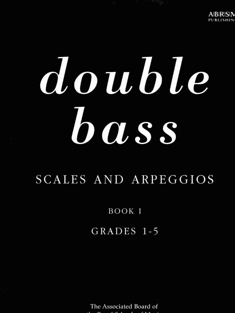 Bass Scales and Arpeggios Guide | PDF | Art