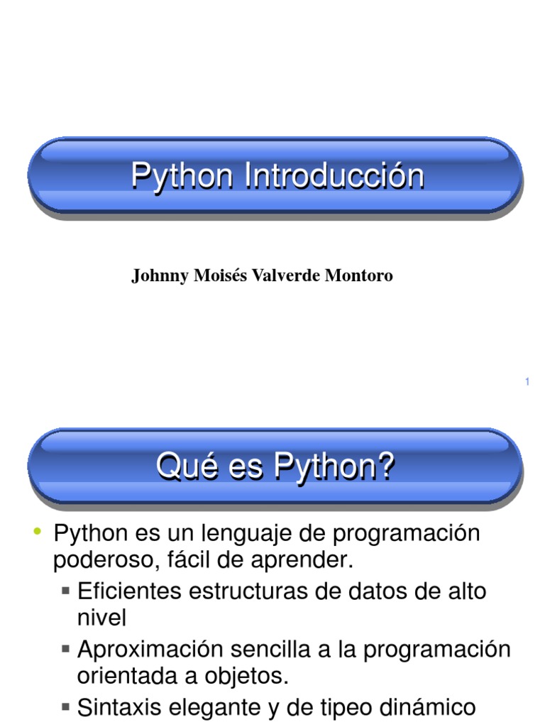 Python Intro Ducci On | Python (lenguaje de programación) | Interfaz de ...