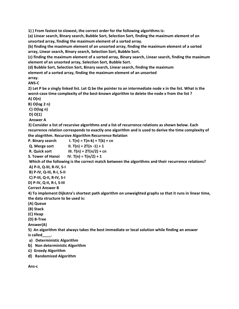 Algorithm | PDF | Time Complexity | Mathematical Relations