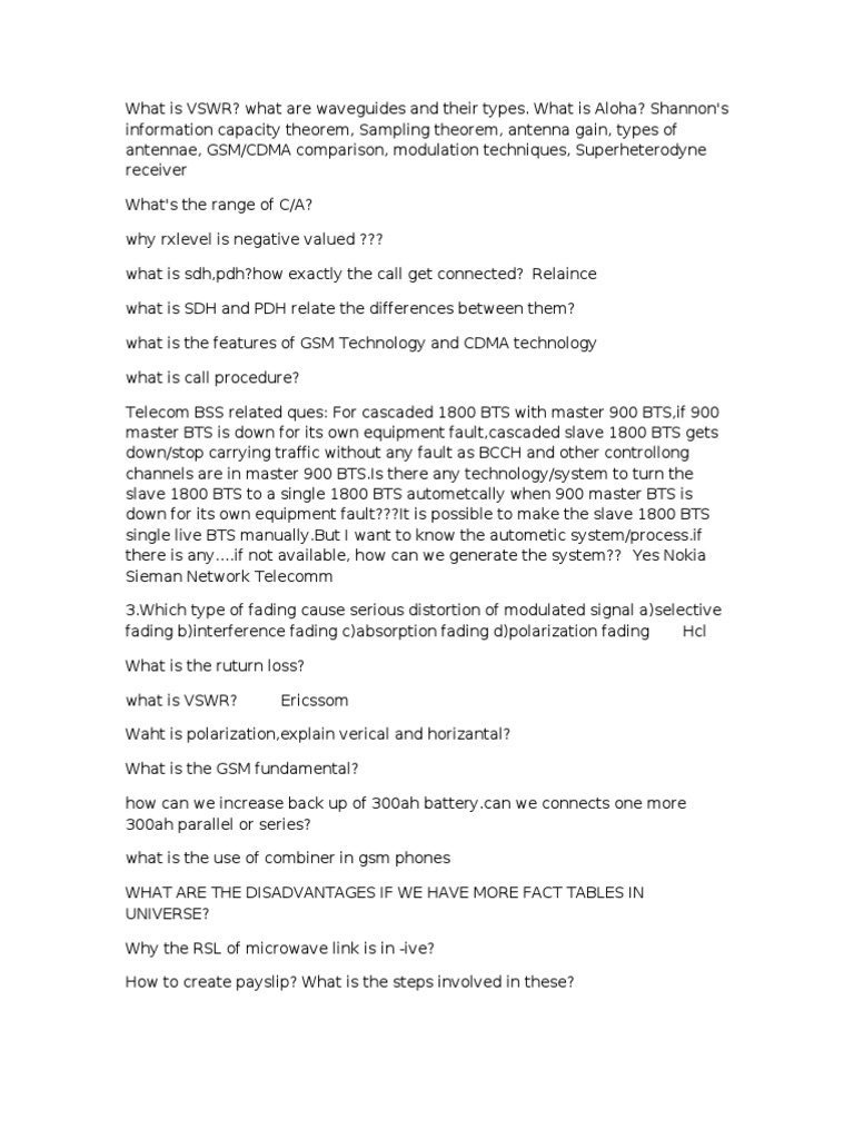 Ericsson | PDF | Ericsson | Code Division Multiple Access