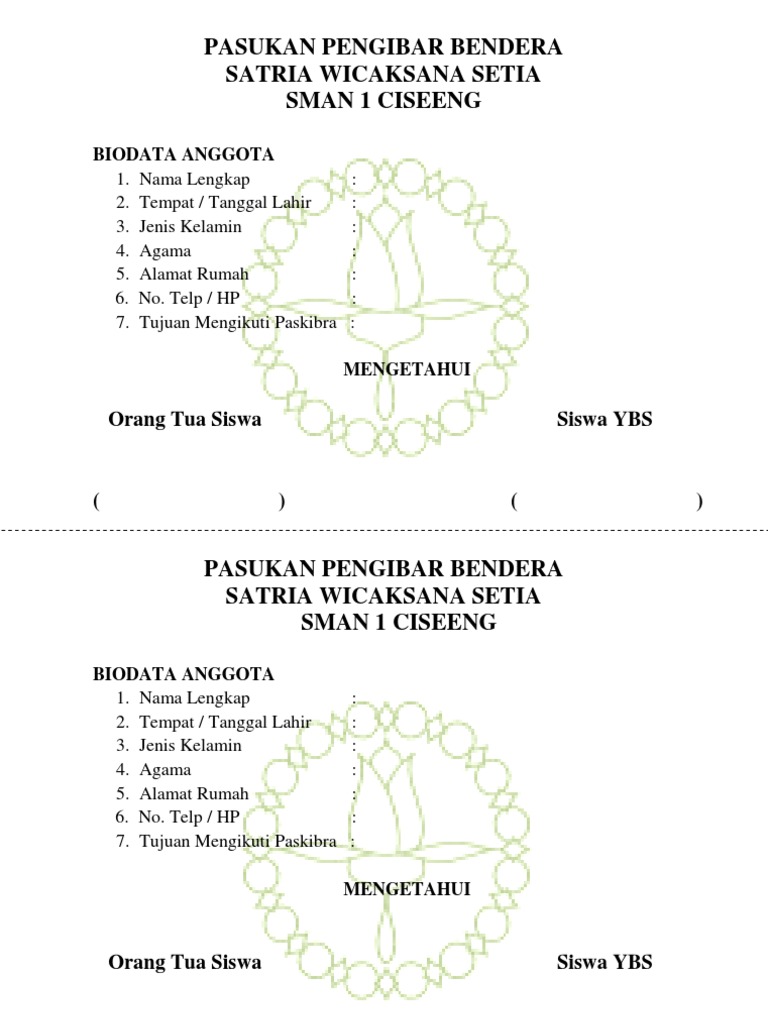 Angket Paskib | PDF | Gaya Hidup