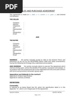 Export Contract Template Sample | PDF | Private Law | Government ...