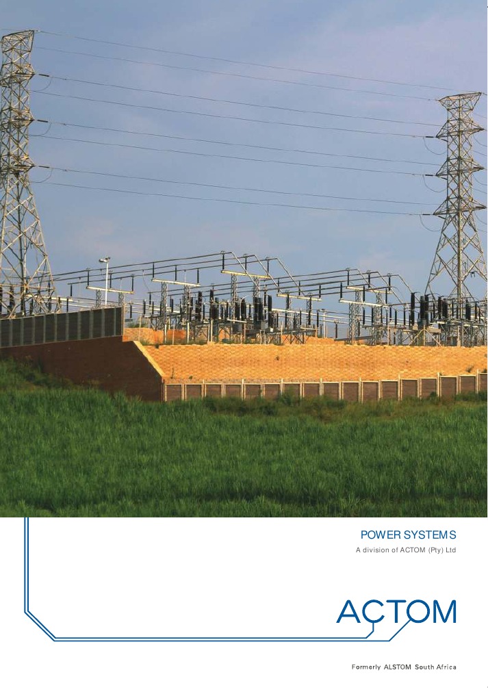 Actom Power Systems | PDF | Electrical Substation | Electric Power System