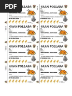 Ticket Pollada