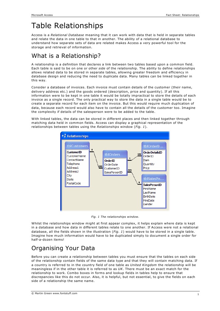 Access Relationships | PDF | Relational Database | Microsoft Access