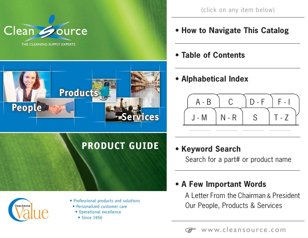 Clean Source Catalog | PDF | Surfactant | Green Building