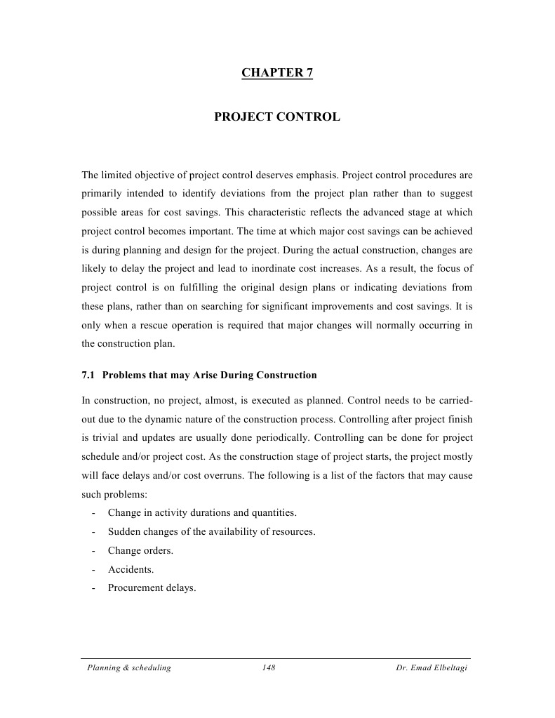 Project Control | PDF | Business