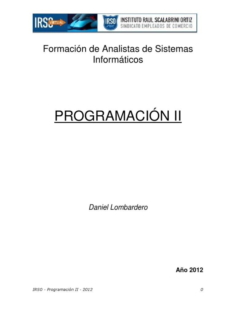 Programando en Visual Basic | PDF | Objeto (informática) | Básico