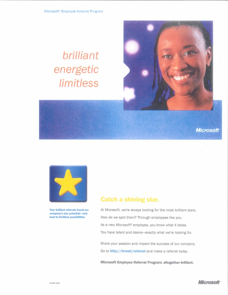Microsoft Employee Referral Program | PDF | Foreign Language Studies