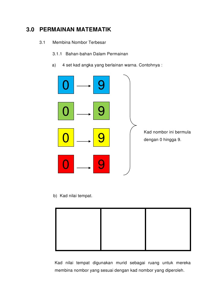 Permainan Matematik Pdf