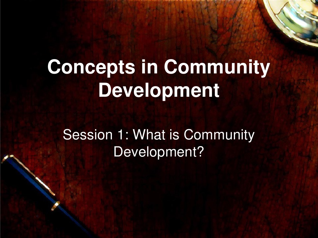 What Is Community Development | PDF