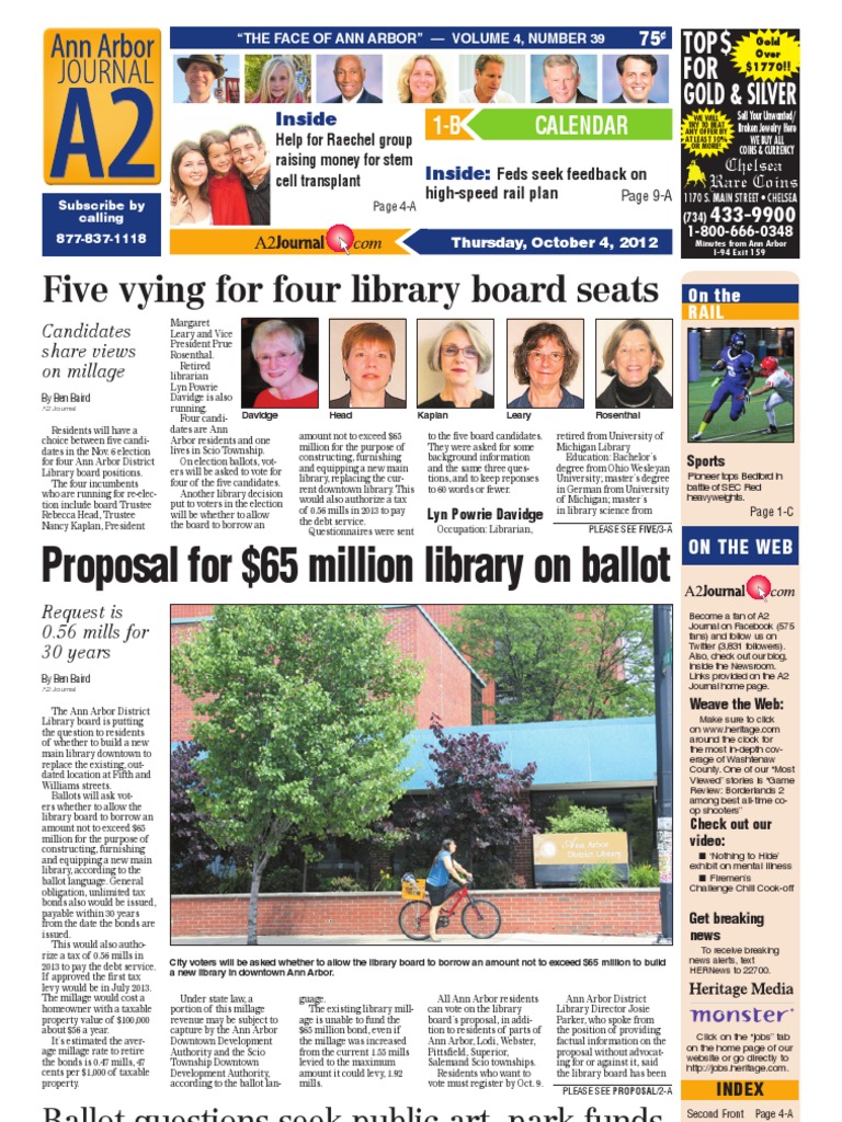 A2 Journal Front Page | PDF | Property Tax | Libraries
