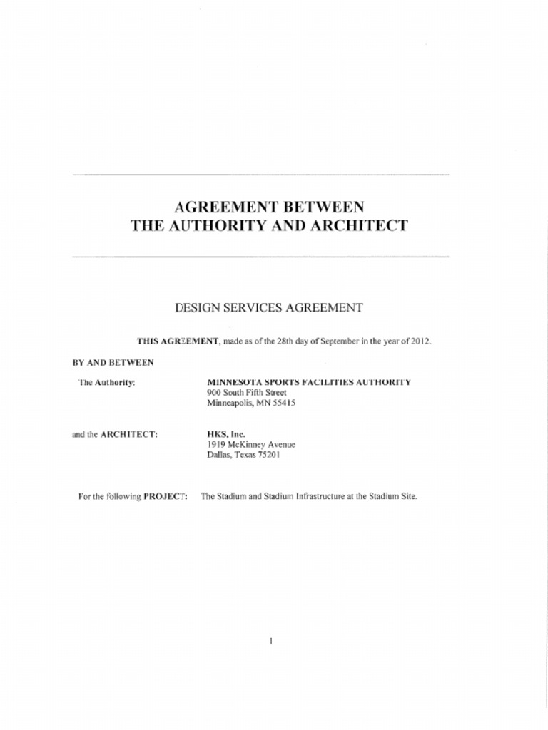 Design Services Agreement | PDF