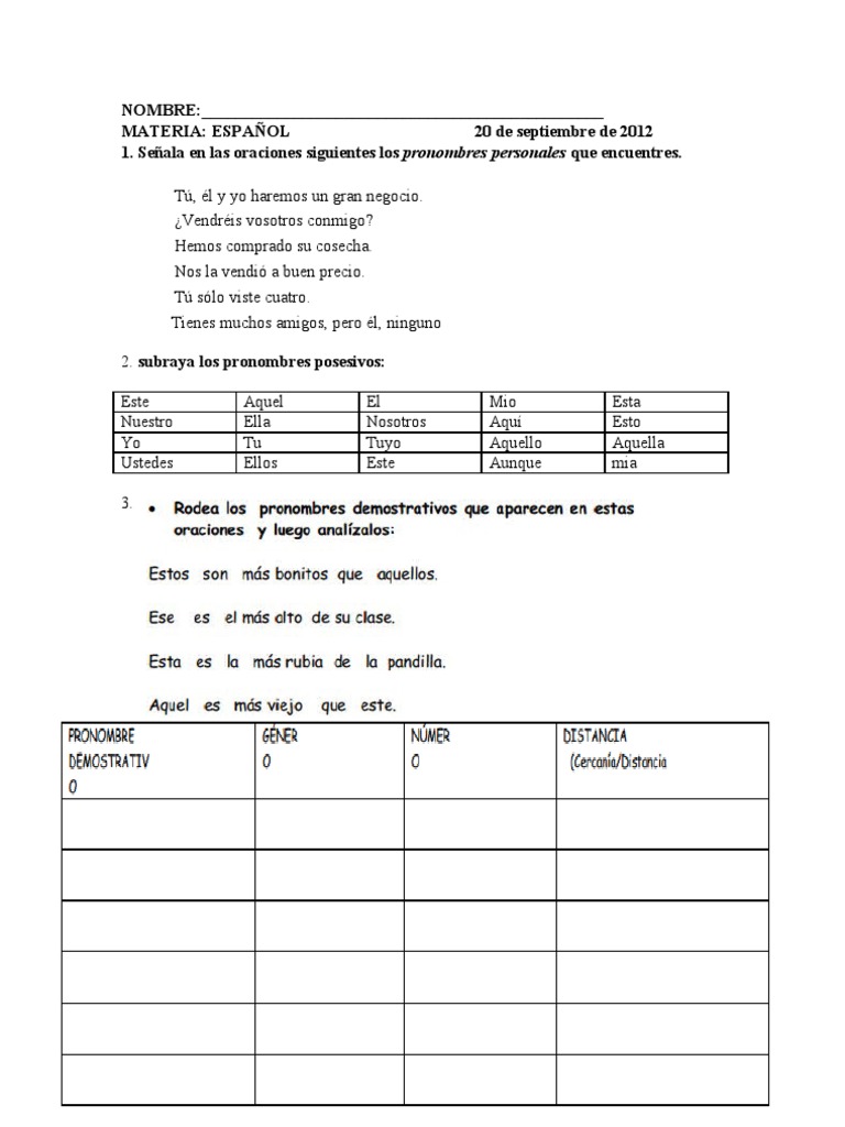 Logros Español de Cuarto Grado | PDF