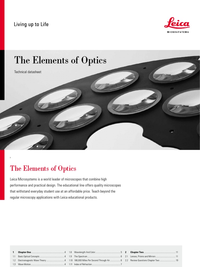 Leica Elements of Optics RVD Basic Booklet 2012 en | Download Free PDF ...