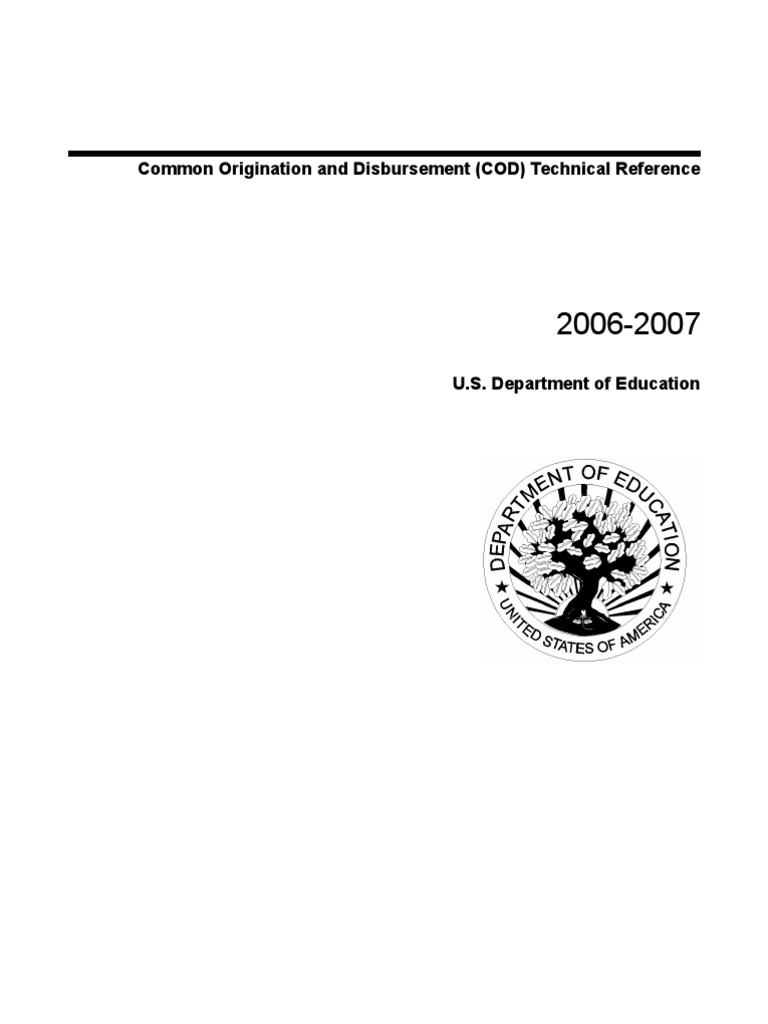 COD Technical Reference 2006-2007 | PDF