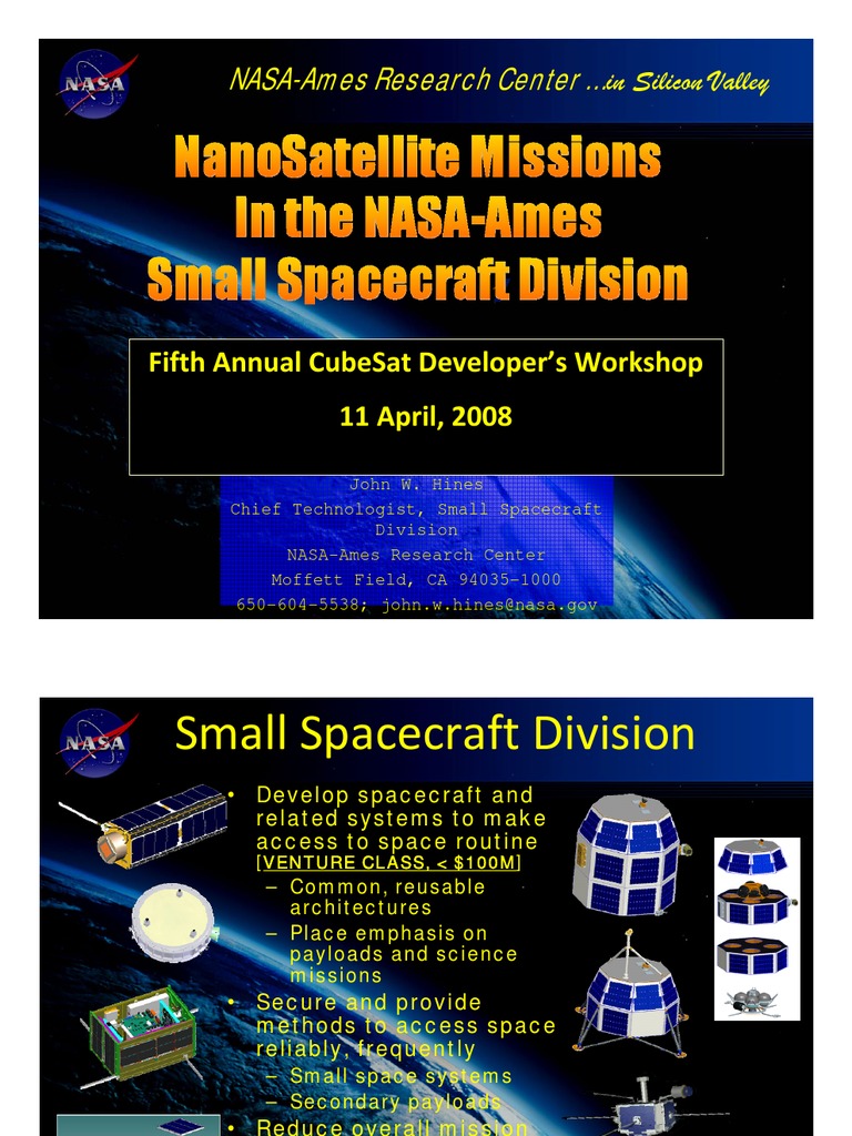 5 NASA Ames John Hines | Ames Research Center | Spacecraft