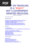 Printable Right to Travel Form | Corporations | Contracts