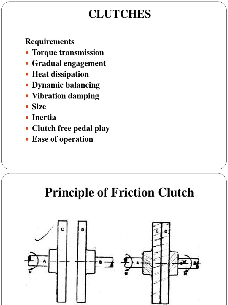 Clutches | PDF | Clutch | Transmission (Mechanics)
