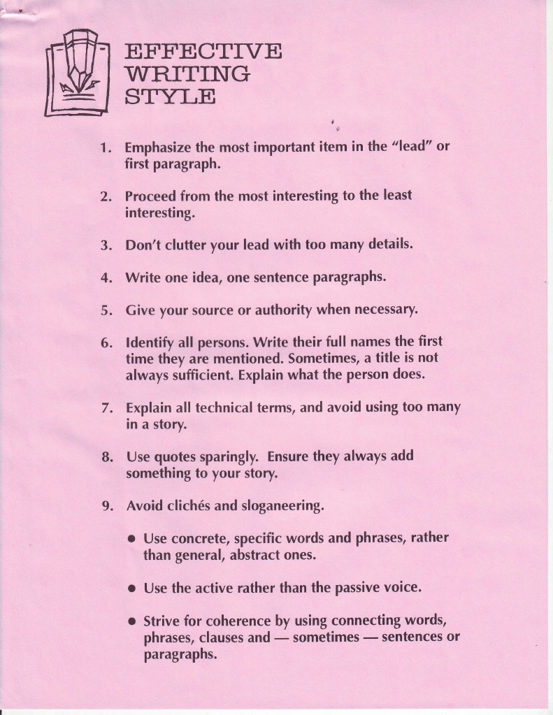 Effective Writing Style | PDF