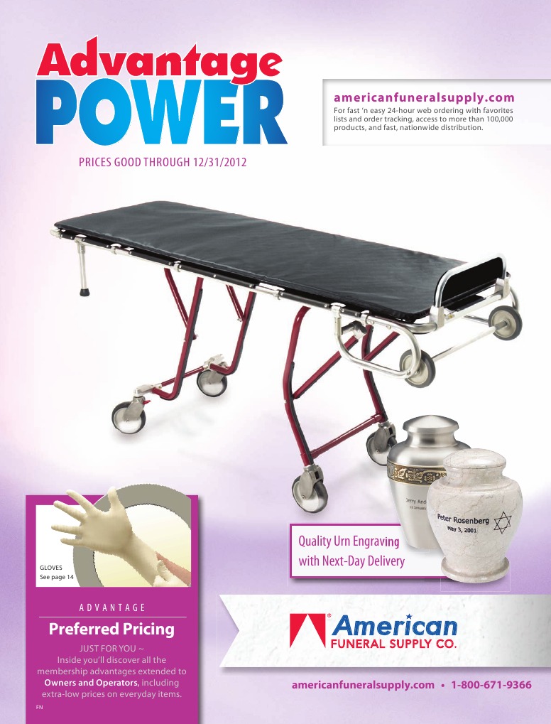 Funeral Advantage | PDF | Disinfectant | Incandescent Light Bulb