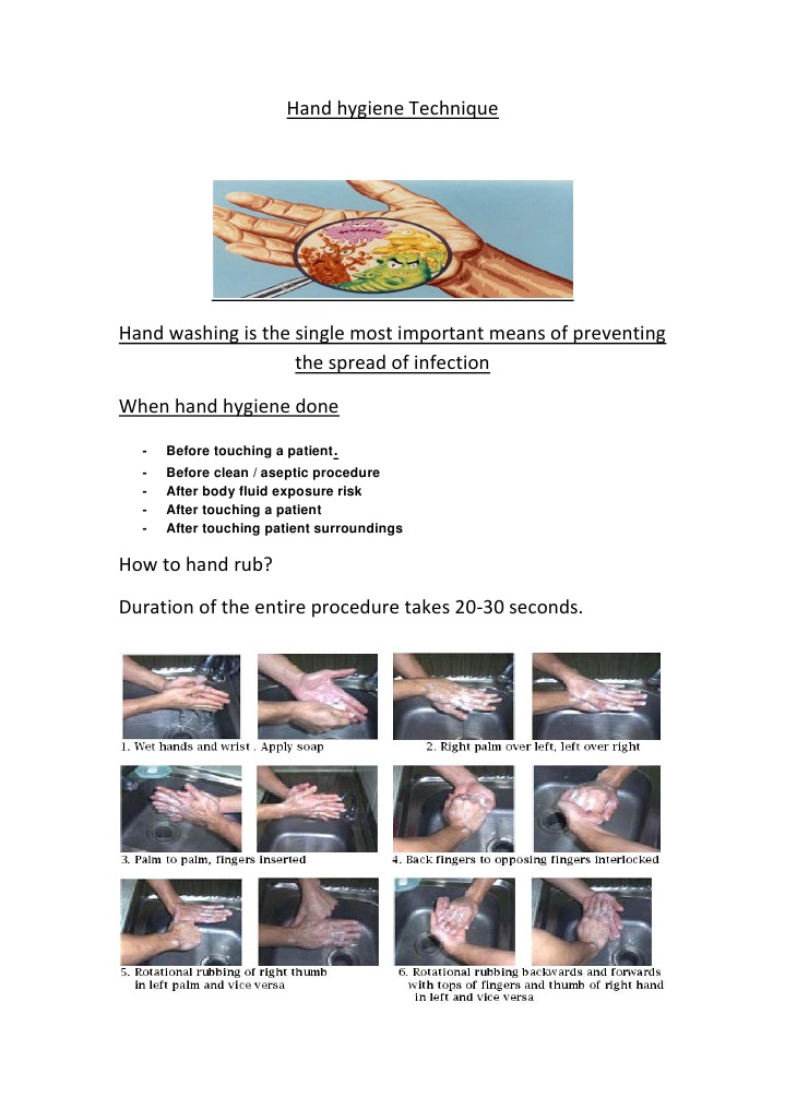 Hand Hygiene | PDF | Hand Washing | Medical Specialties
