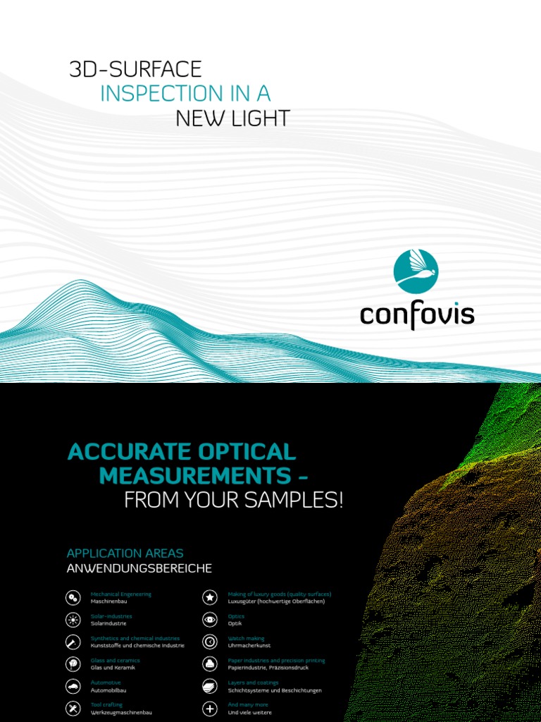 Confovis Brochure | PDF | Confocal Microscopy | Aperture