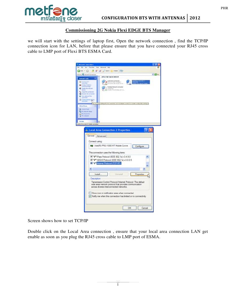 Nokia Flexi BTS Configuration Guide | PDF | Network Architecture ...