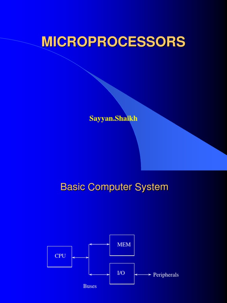 Introduction To 8086 | PDF | Central Processing Unit | Instruction Set Introduction To 8086 | PDF | Central Processing Unit | Instruction Set